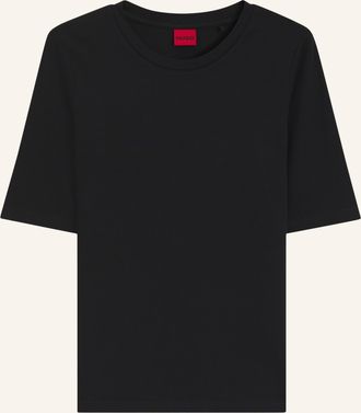 HUGO BOSS Hugo T-Shirts Darnelia Slim Fit schwarz
