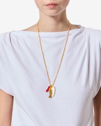 Isabel Marant Sautoir New River - Femme - Dor&eacute; - - Isabel Marant