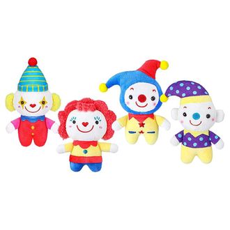 Beaupretty 4st&uuml;cke Schl&uuml;sselanh&auml;nger Clown Pl&uuml;sch Anh&auml;nger F&uuml;r Tasche Schl&uuml;ssel Kette Stofftier S&uuml;&szlig;es Puppen Anh&auml;nger Und Praktisch Zum Mitnehmen