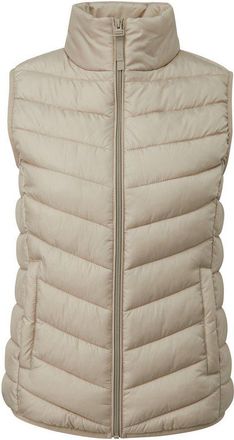 QS by s.Oliver Outdoorjacke Outdoor-Weste Gesteppte Weste mit Stehkragen