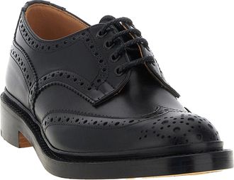 Trickers Brogue Oxford - Black