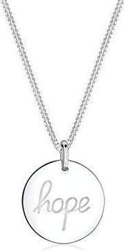 Elli Collier Femme Gravure Hope Filigrane - (925/1000) Argent