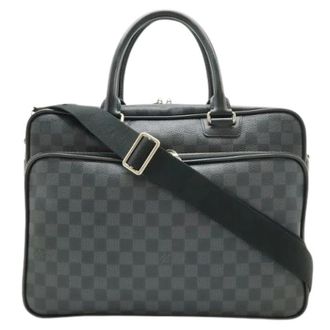 Louis Vuitton Pre-owned Damier Graphite Aktentasche - - Pre-owned - Damen - Schwarzk - ONE SIZE