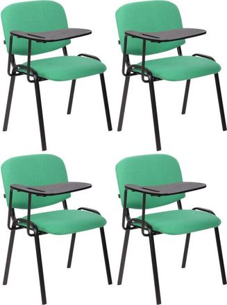 Clp 4er Set Stuhl Ken mit Klapptisch Stoff gr&uuml;n