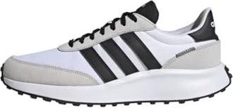 adidas Homme Run 70s Lifestyle Running Shoes, Cloud White/Core Black/Dash Grey, 42 2/3 EU