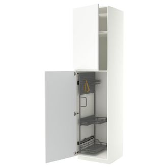 IKEA METOD Hochschrank mit Putzschrankeinr