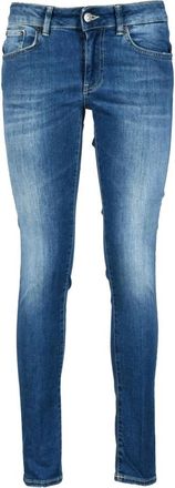 Dondup Gaia Rei&szlig;verschluss Jeans - - Jeans - Damen - Blau - W26