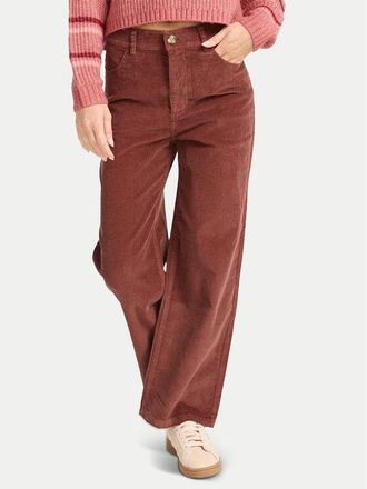 Billabong Stoffhose Be Free Cord EBJDP03002 Braun Wide Leg