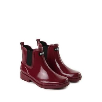 Aigle Bottines de pluie crant&eacute;es