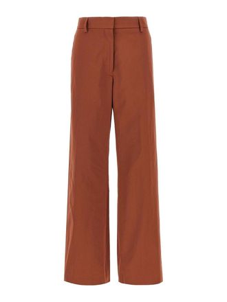Dries Van Noten Pantalons Décontractés - Rouge