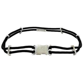 Gucci Pre-owned Polyester grtel - - Pre-owned - Damen - Schwarzk - ONE SIZE