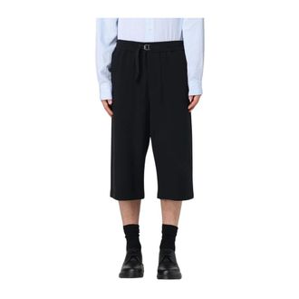 Ami Homme, Shorts, Noir, Taille: S Shorts Noirs à Cordon