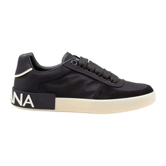 Dolce & Gabbana Portofino Sneakers - - Shoes - Herren - Schwarzk - 41 EU