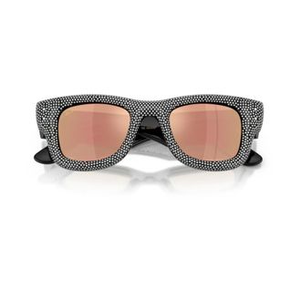 Ray-Ban unisex, Accessoires, Noir, Taille: 47 MM Wayfarer Puffer