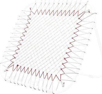 Sport-Thieme Tchoukball-Netz f&uuml;r Tchoukball | Ball-Rebounder f&uuml;r Wurftechnik und Reaktionstraining | Stabiler Metallrahmen | Schwarz | F&uuml;r Handball Fu&szlig;ball Basketb