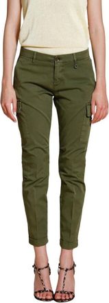 Mason's Femme, Pantalons, Vert, Taille: 38 FR Pantalon Cargo Chile City