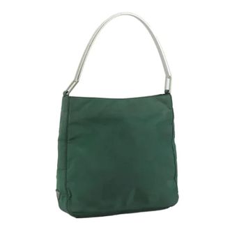 Prada Pre-owned Nylon prada-taschen - - Pre-owned - Damen - Gr&uuml;n - ONE SIZE