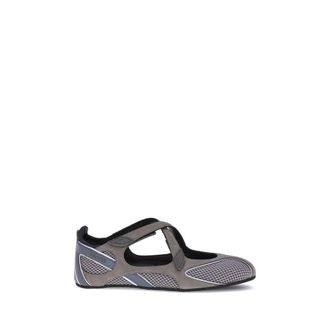 The Attico Nomad Ballerinas - - Shoes - Damen - Grau - 41 EU