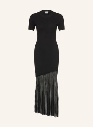 Claudie Pierlot Claudie Pierlot Kleid Im Materialmix schwarz