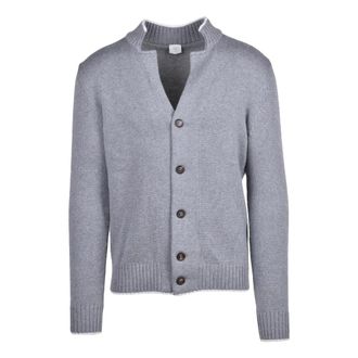 Eleventy Cardigan con bottoni - - Knitwear - Herren - Grau - XL