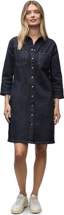 Street One Denim Kleid im Rinsed-Look Rinse Blue Washed 46