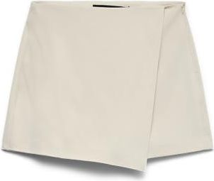 Vero Moda Vero Moda Vmmelina Hw Jupe-Short Noos pour Femme, Doublure argent&eacute;e., L