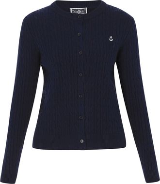 Dreimaster Dreimaster Strickjacke Frauen Marine