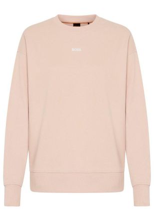 HUGO BOSS Sweatshirt Eteia Premium Damenmode oversized, Rundhals, mit BOSS Logo