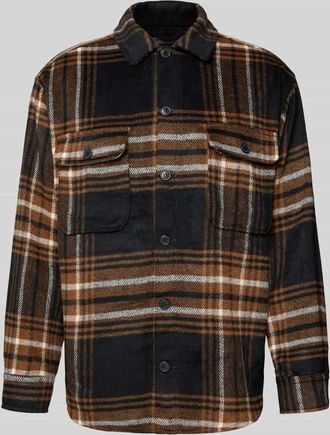 Jack & Jones Regular Fit Hemdjacke mit Brusttaschen Modell BRADLEY