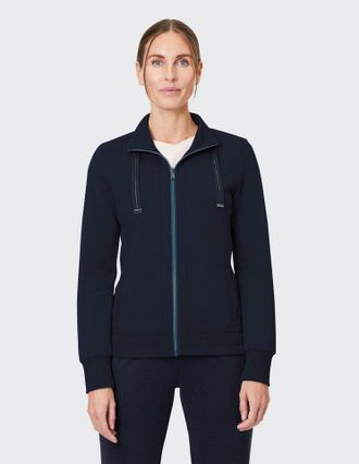 Joy Sweatjacke D SPORT-SWEATJACKE TATJANA aus Baumwolle und Polyester, f&uuml;r Freizeit und Sport