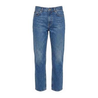 Givenchy High-Waisted Straight Leg Jeans - - Jeans - Damen - Blau - W29