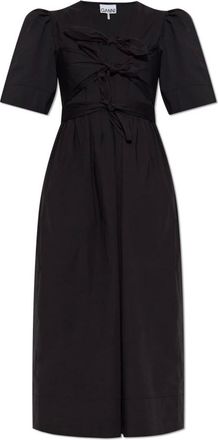 Ganni Damen, Kleider, Schwarzk, SGröße