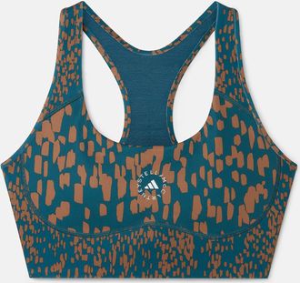 Stella McCartney TruePurpose Power Impact Medium Support Sports Bra, Woman, Tech Mineral/Timber, Size: 44AC