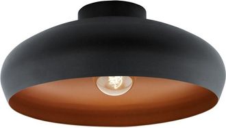 Eglo Plafonnier Mogano - Noir & Cuivre