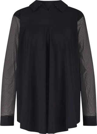 Jane Lushka Damen, Blusen & Hemden, Schwarzk, XSGröße