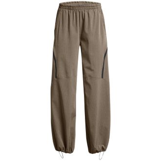 Under Armour Damen Woven Relaxed Fit Jogginghosen (Braun)