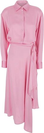 Msgm Msgm, Femme, Robes, Rose, Taille: 36 FR Dress