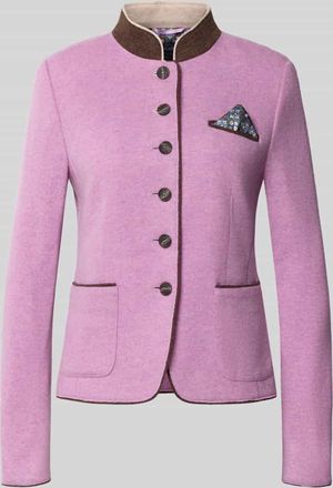 White Label Blazer aus Woll-Mix mit Einstecktuch