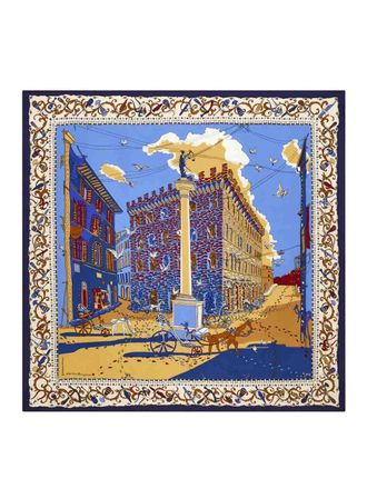 Ferragamo Stola - Blau