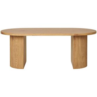 ebuy24 Ebuy24 - Table basse 60x120x45 cm effet bois naturel - klezy