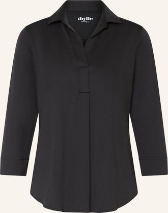 Thylie Thylie Blusenshirt Lola Mit 3/4-Arm schwarz