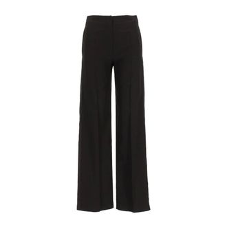 Forte_Forte Damen, Hosen, Schwarzk, XSGr&ouml;&szlig;e