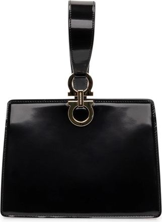 Ferragamo Femme, Sacs, Noir, Taille: ONE Size Gancini Mini Clutch