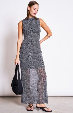 JAN 'N JUNE Damen vegan Kleid Culex Zebra