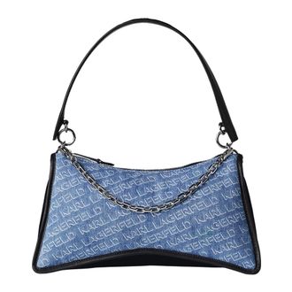 Karl Lagerfeld Shoulderbag K/Seven Denim - - Bags - Damen - Blau - ONE SIZE
