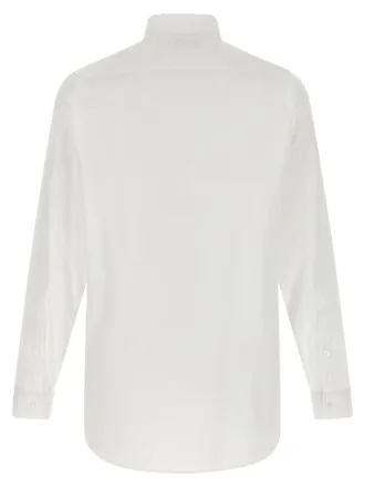 Balenciaga Mens White Cotton Blouse