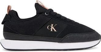 Calvin Klein Sneakers Retro Runner Sock Laceup Neo Mix HW0HW03250 Schwarz