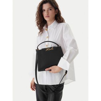 Karl Lagerfeld Handtasche KARL LAGERFELD B1W30058 Schwarz