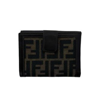 Fendi Portefeuille Pre-owned (bi-pli) - Femme - Pre-owned - Noir - Taille: ONE Size