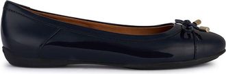 Geox Damen D Charlene C Ballet Flat, Navy, 39 EU